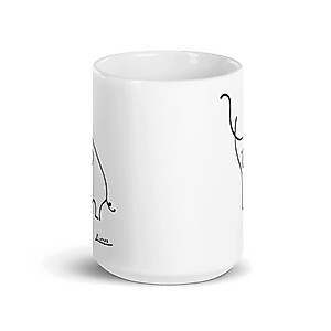 Elephant Sketch Artwork Mug ~ (11oz or 15oz)