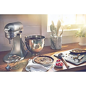 KitchenAid KSM150PSCU Artisan Series 5-Qt. Stand Mixer with Pouring Shield - Contour Silver