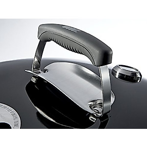 Weber Original Kettle Premium 26 Inch Charcoal Grill, Black