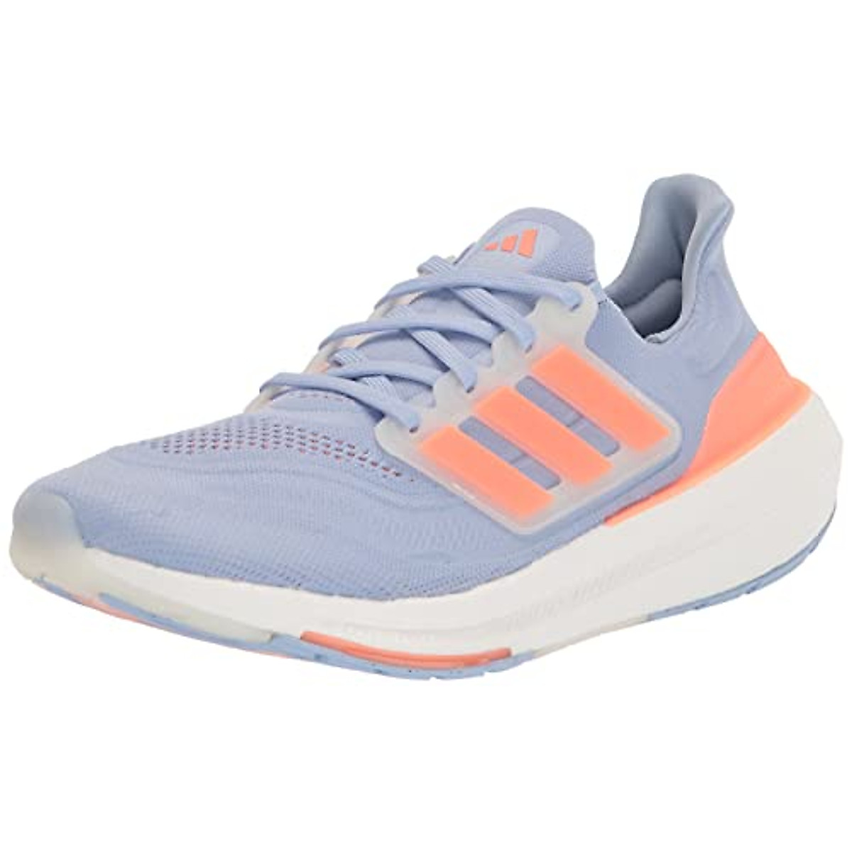 adidas Women's Ultraboost Light Running Shoes (Ultraboost 23) Blue Dawn/Coral Fusion/Blue Fusion 8.5