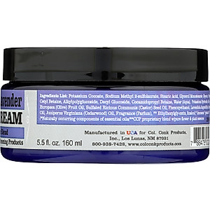 COLONEL CONK Shave Cream Rio Grande Lavender, 5.5 FZ