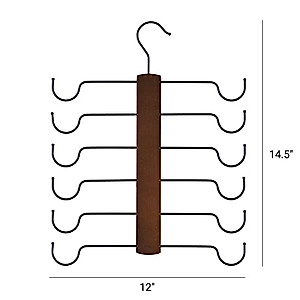 Mkono Set of 4, Bra Hangers and Legging Organizer for Closet Set