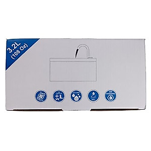 Cat Water Fountain: 108oz/3.2L Cat Fountain Super Silent Pet Water Fountain - Water Fountains for Cats Indoor - Faucet Cat Fountain - Quiet Water Pump - Suitable for Cats and Dogs - BEMOONY