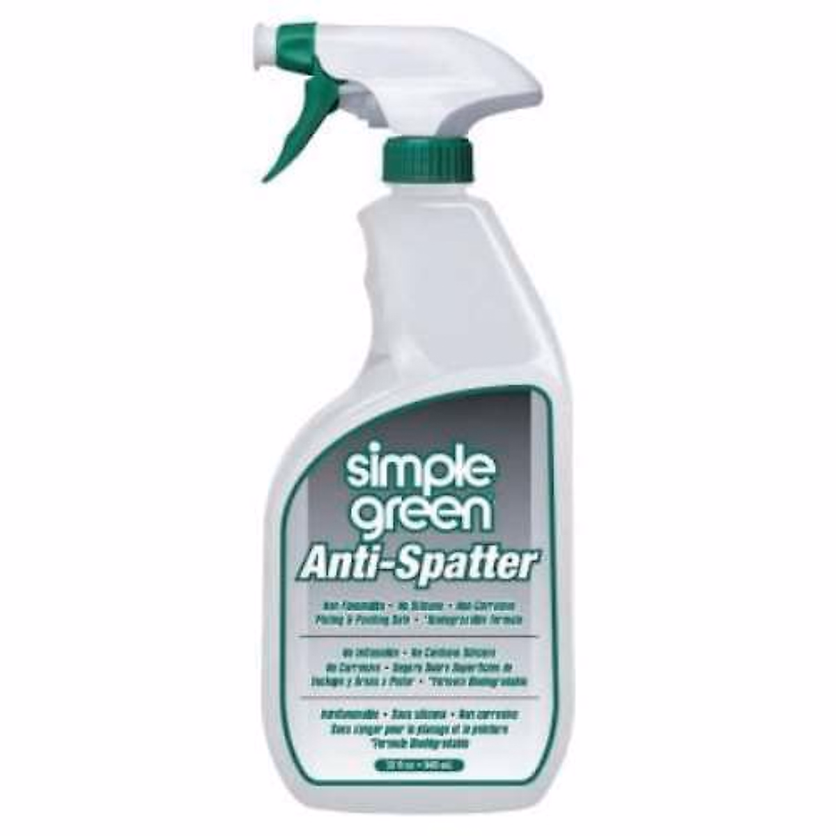 Simple Green Anti-Spatters, 32 Oz Plastic Container With Spray Trigger, Clear - 1 Piece