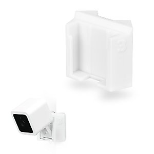 BRAINWAVZ Screwless Corner Mount for Wyze Cam v3 & v4, VHB Stick On - Easy to Install, No Tools Needed, No Mess, No Drilling, Strong Adhesive Mount, White