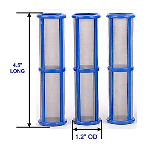 SENMING WIRE MESH Paint Sprayer 190ES, 210ES Manifold Filter 243081 Fine 100 Mesh 5 Packs