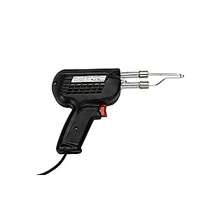 Weller 260-Watt/200W Professional Soldering Gun Kit with Three Tips and Solder in Carrying Case - D550PK, Corded Electric