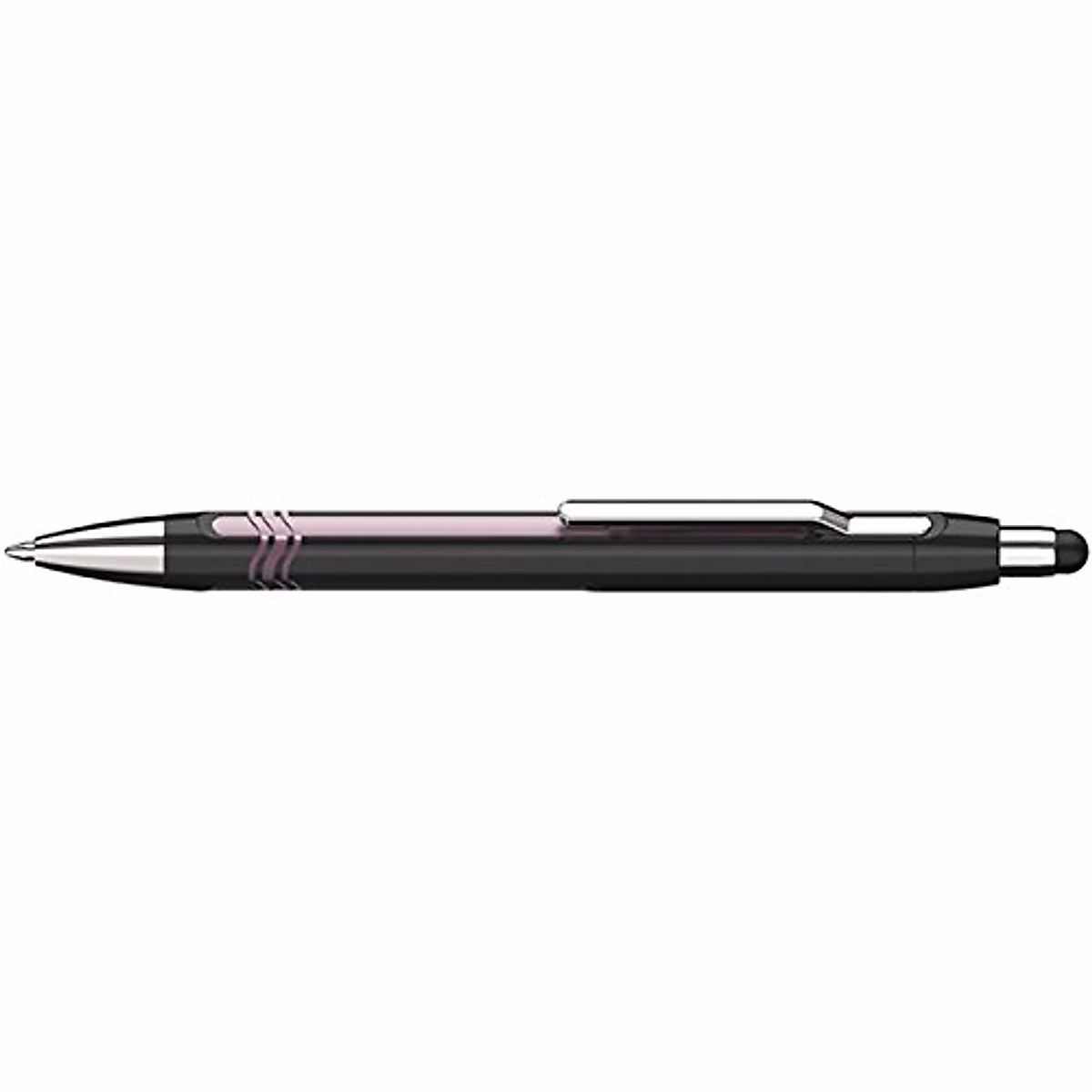 Schneider Slider Epsilon Touch Stylus/Ballpoint Pen, Black/Pink Barrel, Blue (138704)
