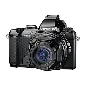 Olympus Stylus 1 12MP Digital Camera (Black) - International Version (No Warranty)