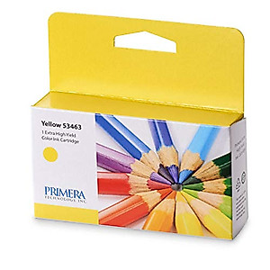 Primera 53465 High Yield Cyan Magenta Yellow Ink Cartridge 4-Pack for LX1000, LX2000 Color Label Printers