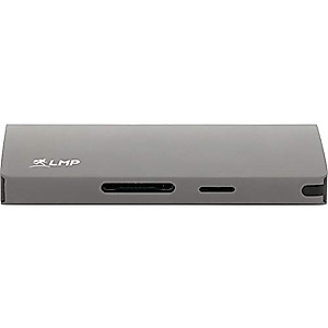 LMP - 4K USB-C Travel Docking Station with 9 Ports - Space Gray