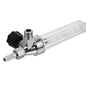 OSOLADY 3pcs Barometer Flowmeter Air Flow Meter Argon Regulator Argon Flow Meter Gas Flow Meter Flow Indicator Flow Meter Tube Measurement Tool Transparent Aluminum Alloy