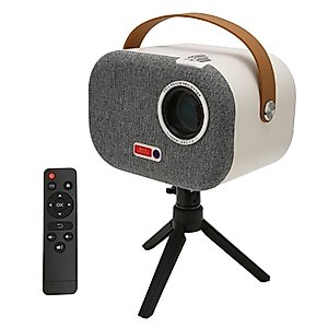 Rosvola Film Projector, 100 to 240 V Projector for Tablets for Computers (U.S. regulations)