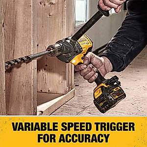 DEWALT 60V MAX* Cordless Drill For Concrete Mixing, E-Clutch System (DCD130T1)