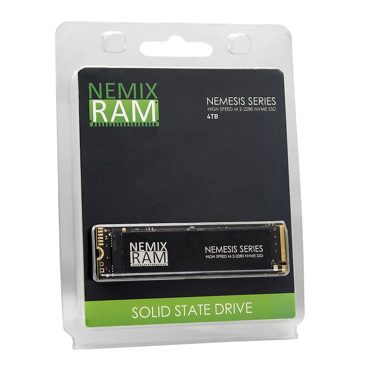 NEMIX RAM Nemesis Series 4TB M.2 2280 Gen4 NVMe SSD for PlayStation 5 & PC Gaming Machines Fastest Write Speeds up to 7415mbps Supports PCIe 4 (PCIe3 Backward Compatible)