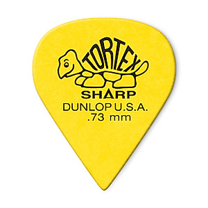 JIM DUNLOP Toretex Yellow Guitar Picks