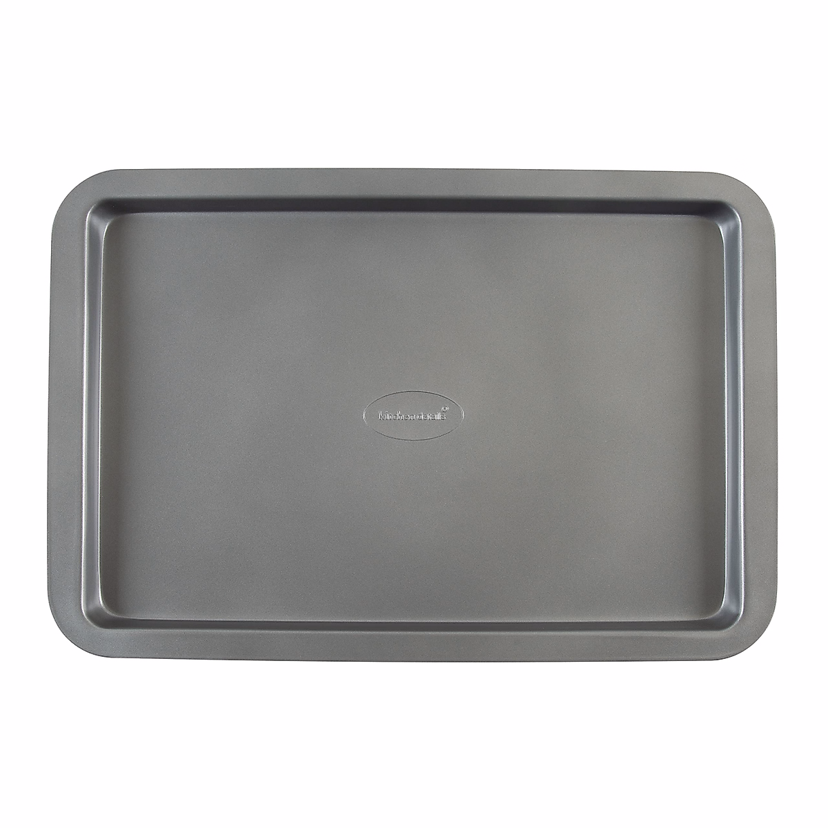 Kitchen Details Medium Nonstick Baking Sheet | Creates Even Heating and Browning | Durable | Easy to Clean | Oven Safe up to 500 Degrees | Bakeware | Grey