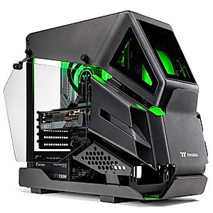 Thermaltake AH-390 Liquid-Cooled PC (AMD Ryzen 7 5800X, RTX 3090, 16GB RGB 3600Mhz DDR4 ToughRAM RGB Memory, 1TB Gen4 NVMe M.2, WiFi, Win 10 Home) Gaming Desktop Computer AHB2-B550-A39-LCS