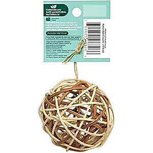 Oxbow Animal Health 3 Pack of Rattan Ball Small Pet Chew Toys