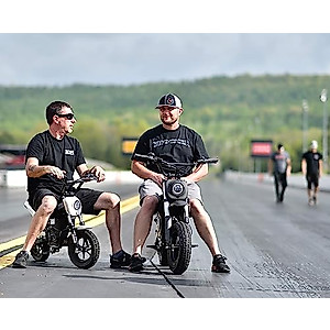 Burromax TT250, 250w 24v, 2 Speeds, 14 Mph, Up to 150lb Rider, Electric Mini Bike (Black)