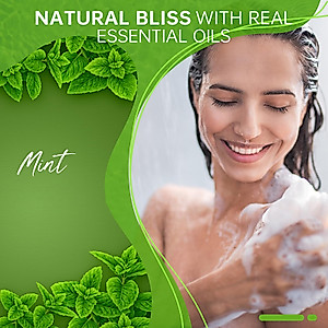 Aromatherapy Shower Steamers Birthday Day Gifts Mint - Swcandy 8 Pcs Bath Bombs Birthday Gifts for Women, Shower Bombs with Essential Oils, Relaxation Home SPA for Women Who Has Everything