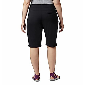 Columbia Women's Anytime Outdoor Long Short Shorts, black, 10x13