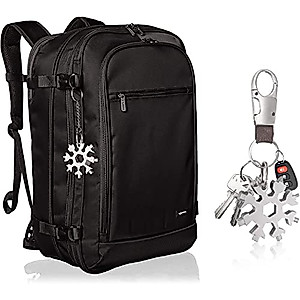 18-in-1 Snowflake Multi Tool, Gift for Boys Father/Dad Husband, Portable Stainless Multi-Tool Compact Snowflake Tool Multi Instrument Outdoor, DIY Handyman Hand Tools Christmas Gift (Sliver)