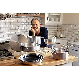 Hestan - CopperBond Collection - 100% Pure Copper Sauce Pan, Induction Cooktop Compatible, 1.5 Quart