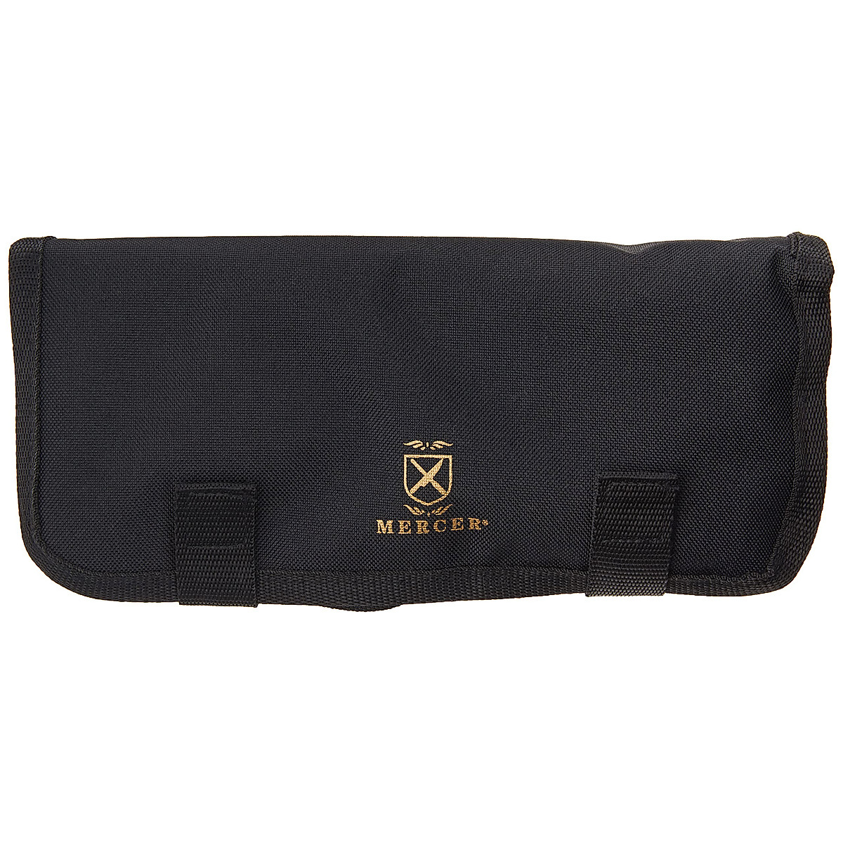 Mercer Culinary Genesis 7-Piece Forged Steak Knife Set, Steel/Black