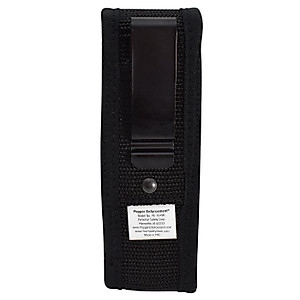 Pepper Enforcement Metal Belt Clip Holster for 4 oz. Canisters - Tactical Pouch Police Duty Belt - Pepper Spray Not Included