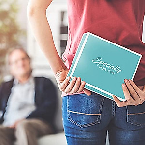 Tea Gift Sets for Tea Lovers Women and Men | Tea Gifts | Tea Gift Set | Tea Sets for Women | Stainless Steel Tumbler | 15 Unique Teas | 10 Honey Straws | Gift Box Tea Set (Teal)