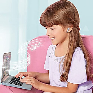 Disney Princess Style Collection Laptop with Phrases, Sound Effects & Music! Girls Toy Pretend Laptop