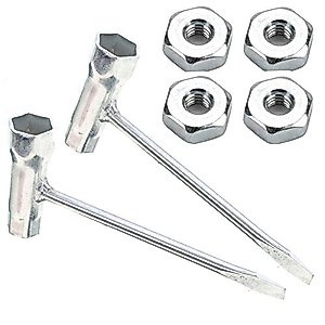 ZXZHL Chain Saw T-Wrench with Sprocket Cover Bar Nut, for Stihl Chain Saw MS170 MS250 MS260 MS290 023 025 024 026 Carburetor Adjustment Tool