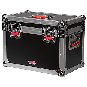 Gator Cases G-TOUR Series ATA Style Road Case for Mini Electric Guitar Amp Heads Such as Marshall JTM1H - Equipped with Heavy Duty Latches and Spring Loaded Handles; (G-TOURMINIHEAD2)