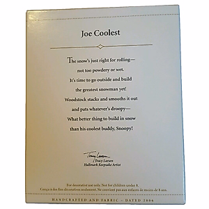 Hallmark Peanuts - Joe Coolest 2006 Ornament QXI3203