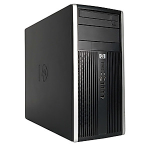 HP 6000 PRO Business High Performance Tower Desktop Computer PC (Intel C2D E8400 3.0G,8G RAM DDR3,1TB HDD,DVD-ROM,Windows 10 Professional)(Renewed)