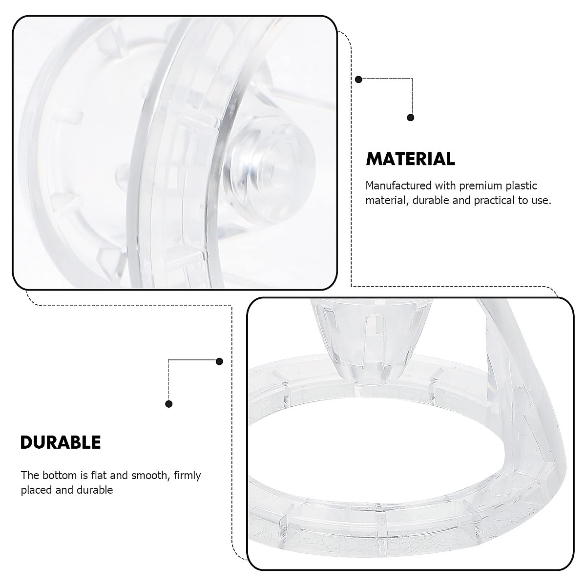 SOLUSTRE 2pcs Pen Base 3D Printing Pen Printing Pen Holder Printing Brush Rack Printing Brush Holder Printing Pen Storage Bracket 3D Printing Brush Base Printing Pen Supply Plastic Reserve