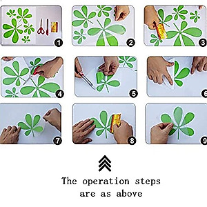 Moon and Stars Wall Decal Vinyl Sticker, Removable Children Kids Art DIY Sticker Mural for Boy Girls Baby Room Decoration Good Night Nursery Wall Decor Home House Bedroom Design (Black)