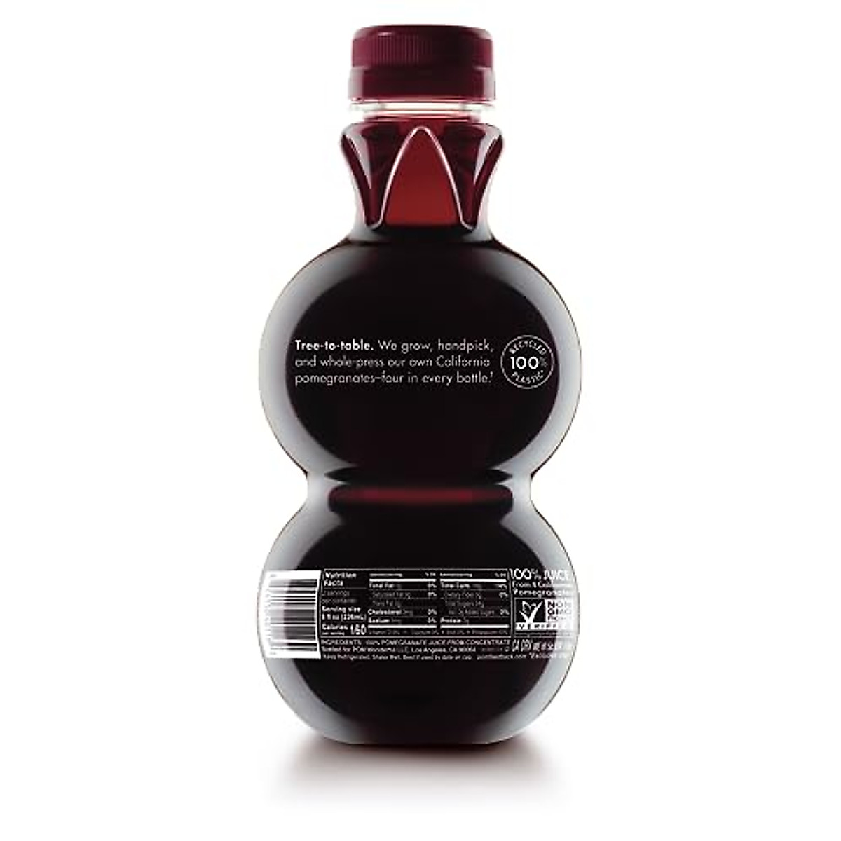 POM Wonderful, 100% Pomegranate Juice, 16 Fl Oz Bottle (Pack of 6)