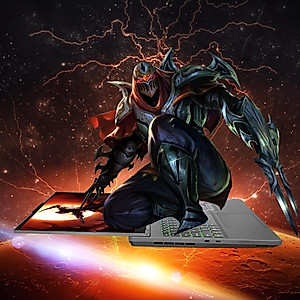 Lenovo Legion 5 Pro 16" QHD 165Hz Gaming Laptop, AMD Ryzen 7 6800H, 16GB DDR5, 512GB SSD,NVIDIA GeForce RTX 3070Ti 8G, 4-Zone RGB Backlit Keyboard, Wi-Fi 6E, Bluetooth, Grey, Win 11, 32GB USB Card