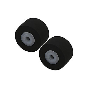 10x6.5x1.5mm Black Rubber Bearing Roller Guide Pulley Bearing Wheel Pinch Roller