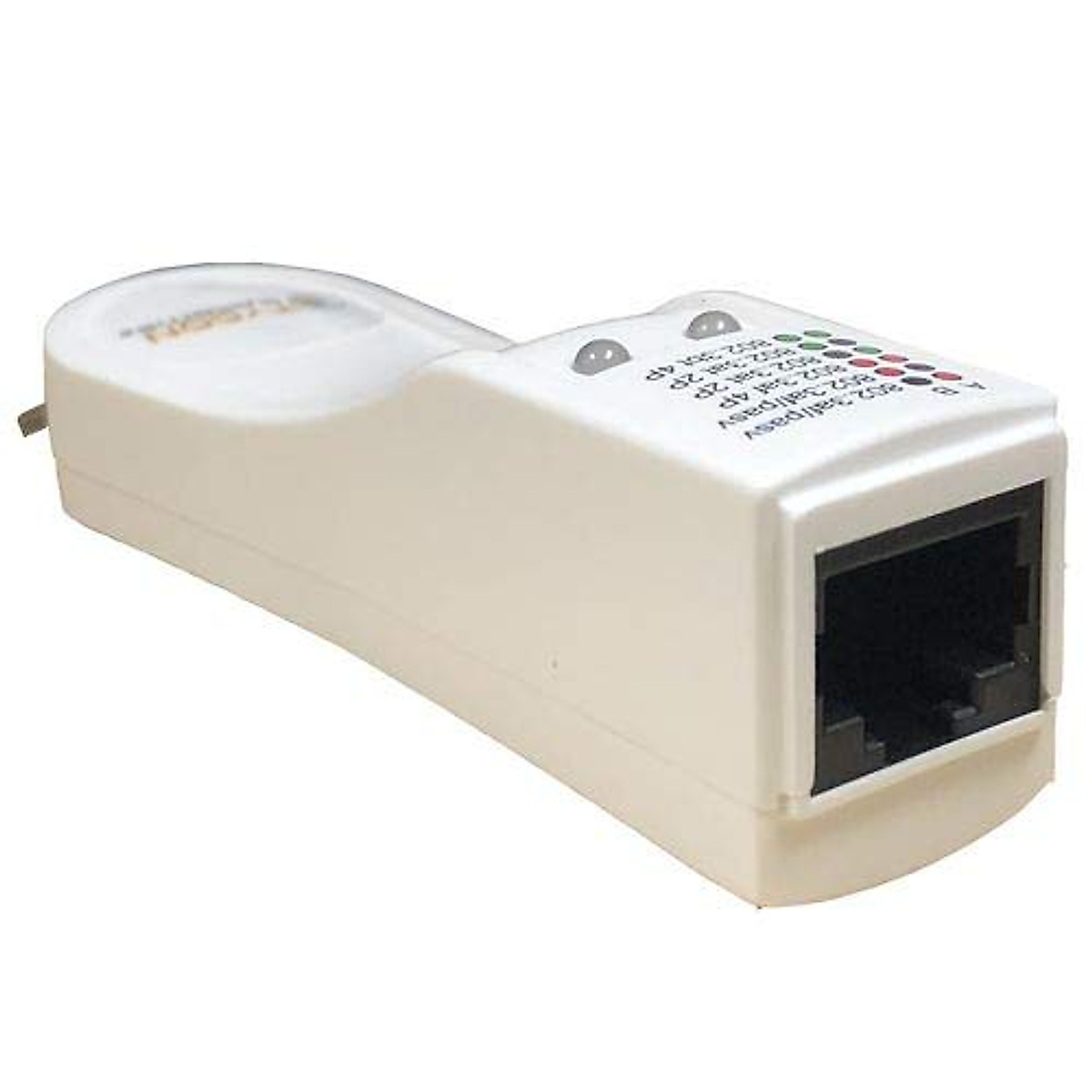 POE-Tester, 802.3af/at/bt and Passive, 4 Pair and 2 Pair, Detects Mode A and Mode B, Techician Must Have, Compact Keyring Size