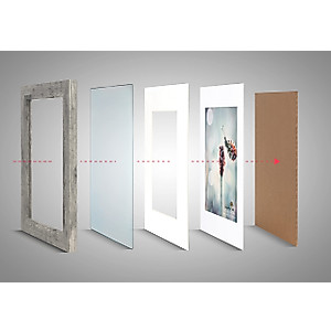 Scholartree Grey 11x14 Picture Frame set of 2,Display 11x14 without Mat or 8x10 with Mat，Wall Gallery Photo Frames