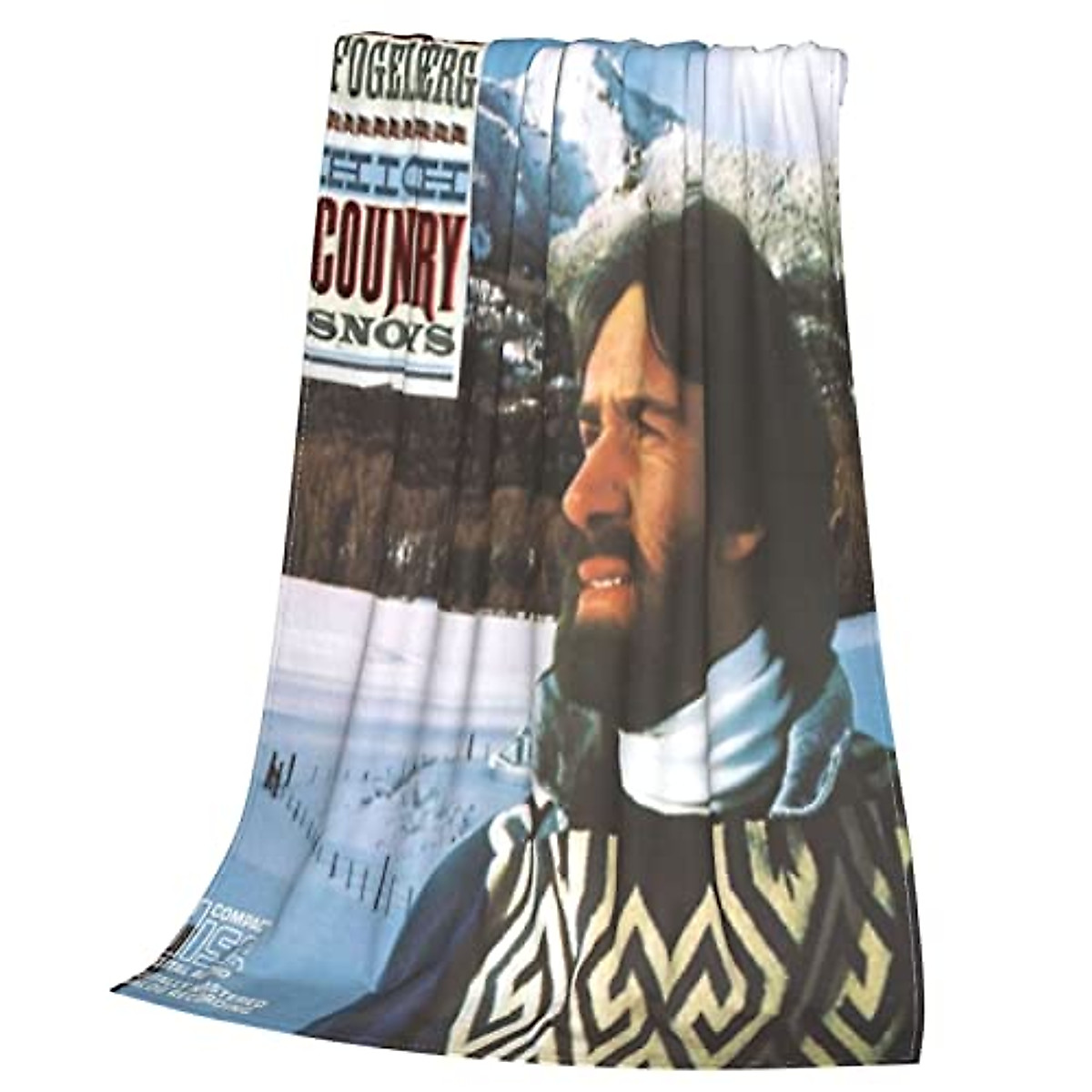 Flannel Blanket Dan Fogelberg Soft Lightweight Throw Blanket Warm Durable Sofa Couch Decor Beding 50"X40"