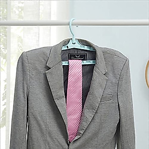 ZEYDURL Large Clothes Hangers Extra Wide Hangers Towel Clips Enlarge Adjustable Shoulder 16.9”-26.2” Drying Hanger for Wide Clothes, Shirts, Bath Towels 4 Pack(White)