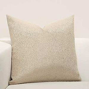 Overstock F. Scott Fitzgerald Square Effervescent Champagne Throw Pillow 16" x 16" Small