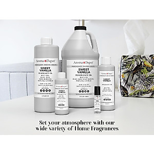 Aroma Depot 10ml. Sweet Vanilla Unisex Perfume/Body Oil Our Interpretation, Premium Quality Uncut Fragrance Oil