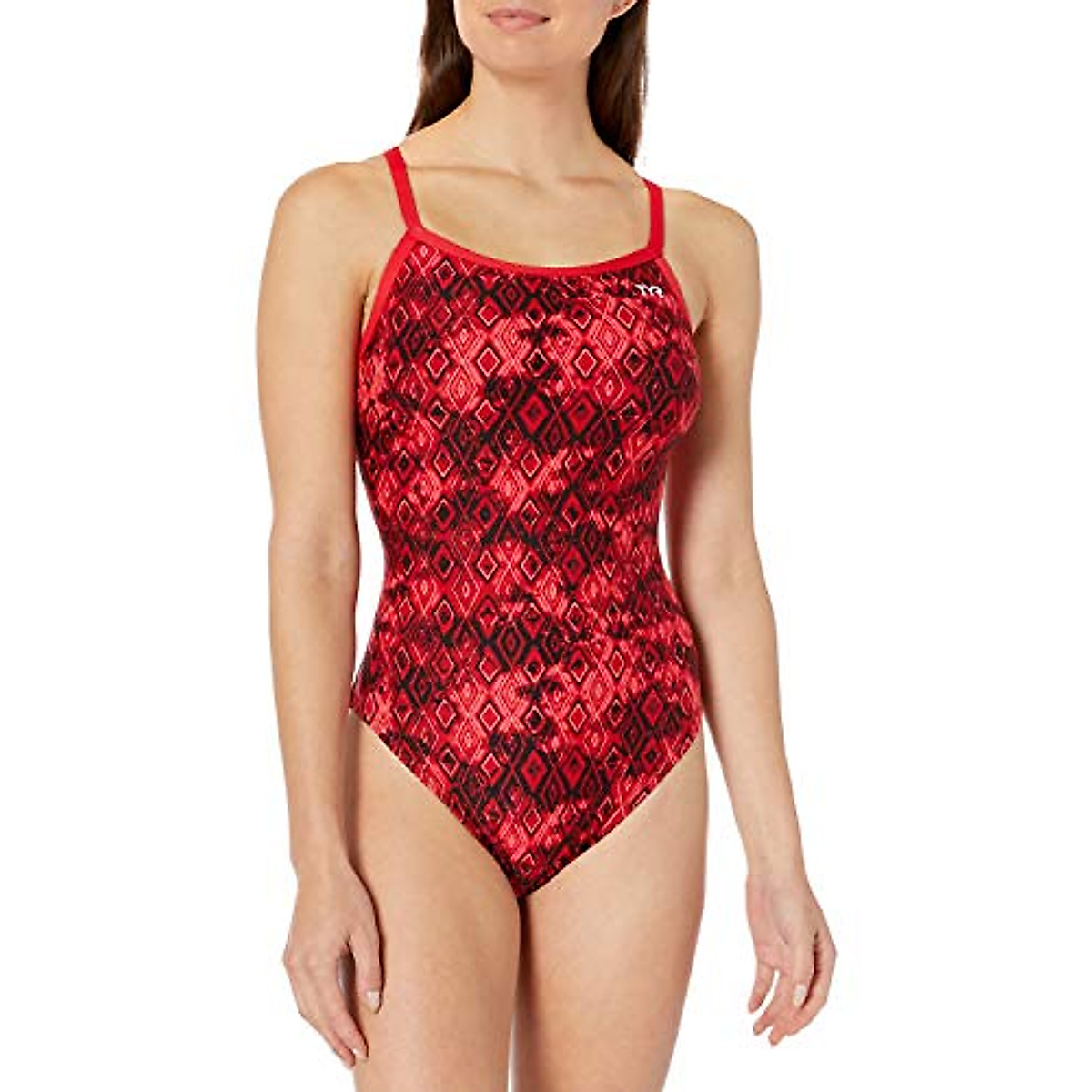 TYR Glacial Diamondfit, RED, 30