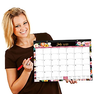 2023 Desk Calendar - 12 Monthly Desk/Wall Calendar 2023, January 2023 - December 2023, 16.8" x 12" Monthly Desk Calendar Pad with Corner Protectors, Thick Paper, Ruled Blocks