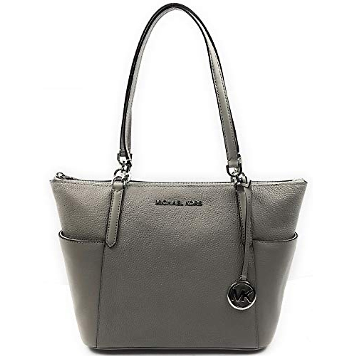 Michael Kors Bedford Large East West TZ Tote (Pearl Grey)